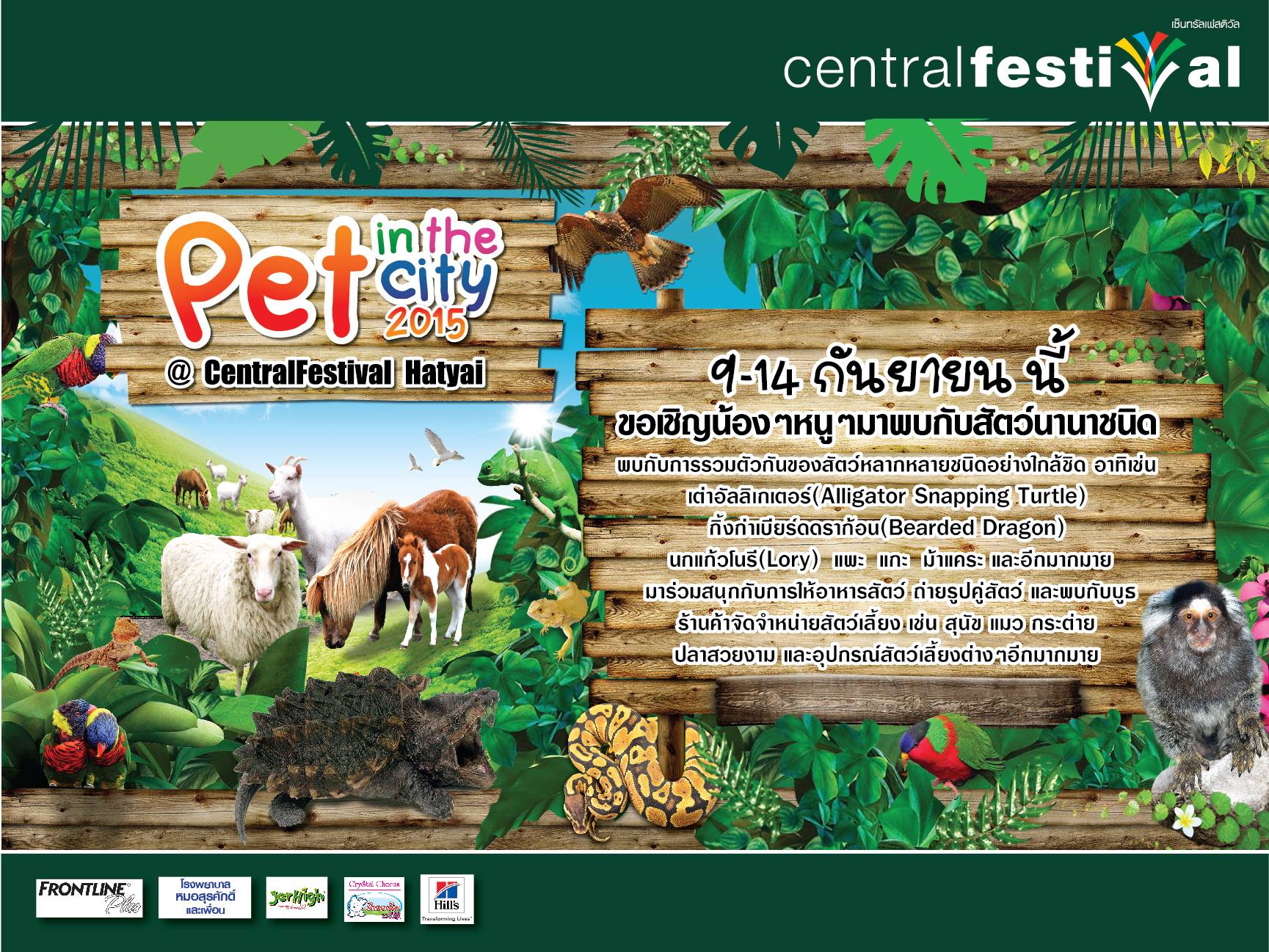 Pet in the city 2015 @Centralfestival Hatyai