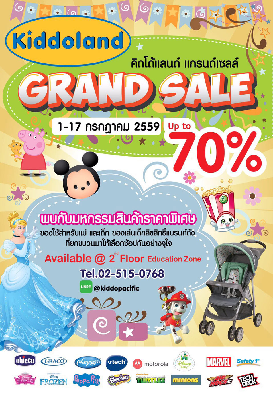 Kiddoland Grand Sale at The Crystal