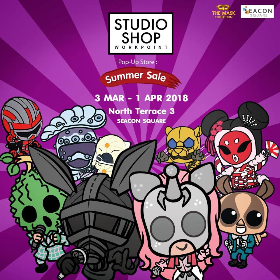 Studio Shop Workpoint popup store summer sale