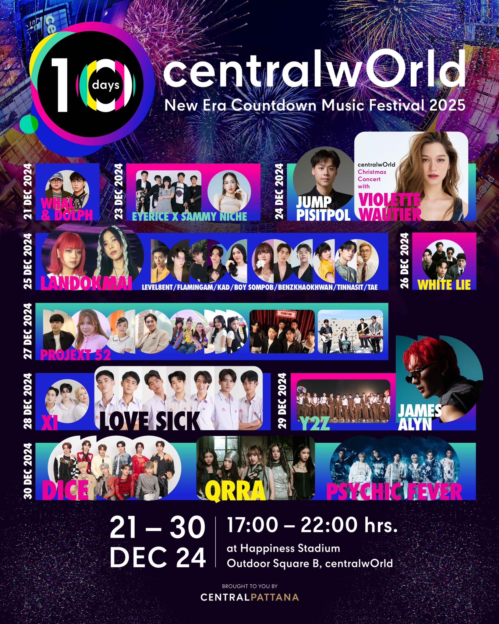 centralwOrld New Era Countdown Music Festival 2025