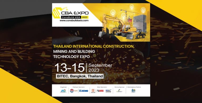 CBA Expo 2023: Thailand International Construction, Mining and Building ...