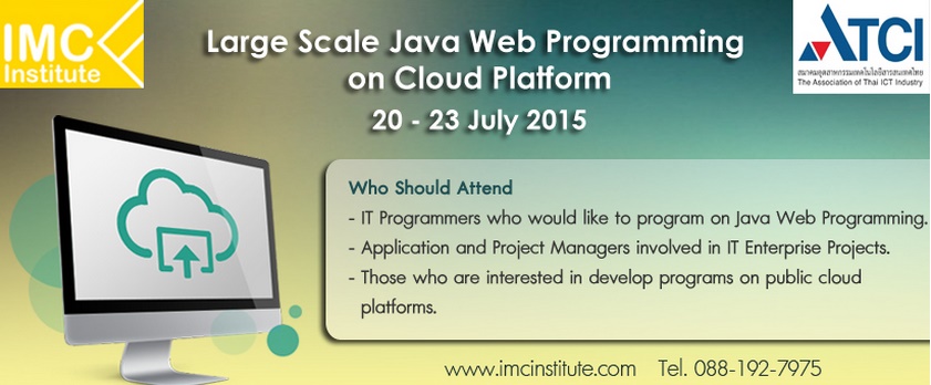 Large Scale Java Web Programming on Cloud Platform